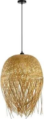 IMMAX BOHO HILO / Závěsné svítidlo / D45 cm / E27 / bambus