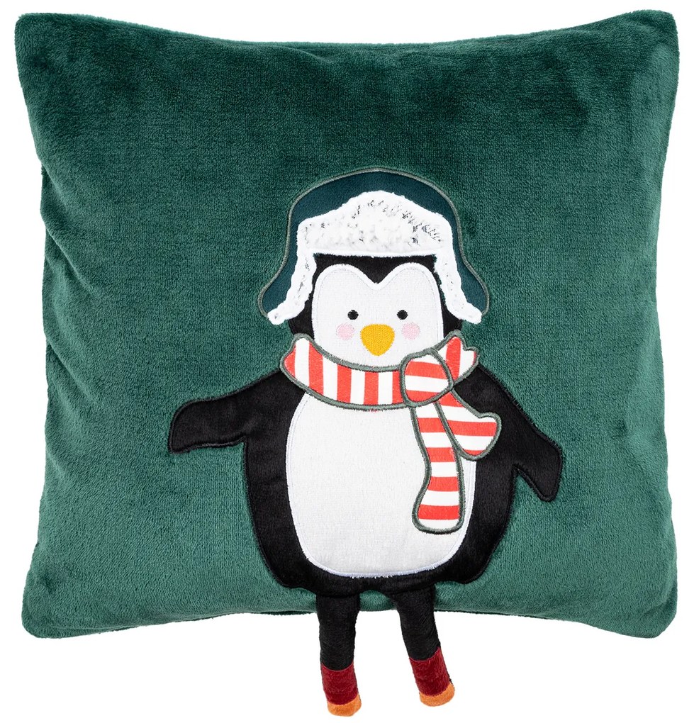 4Home Vánoční povlak na polštářek Penguin, 40 x 40 cm