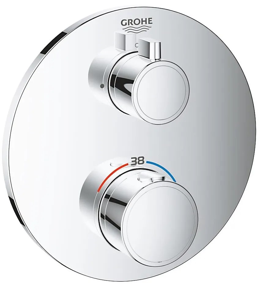 GROHE 24075000 - Termostatická sprchová baterie GROHTHERM lesklý chrom
