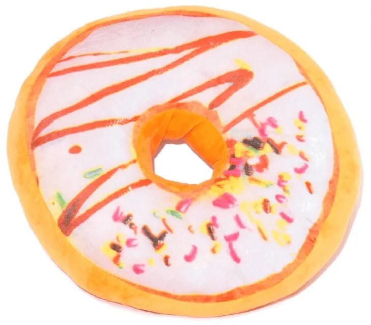 Bavlissimo Polštářek donut průměr 40 cm varianta: donut posyp 1