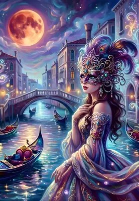 ALIPSON Puzzle Magické Benátky / 1000 dílků / 47,8 × 69 cm