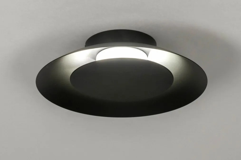 Stropní designové svítidlo do chodby Tradition Black I