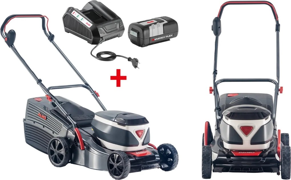 AL-KO 42.2 Li Comfort Aku sekačka bez pojezdu 42 cm, včetně baterie 36 V / 4Ah