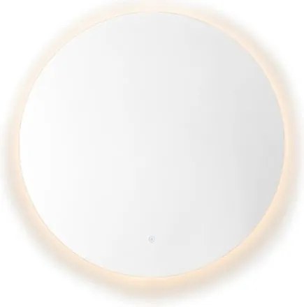 Zrcadlo s LED osvětlením, vyhřívanou fólií a senzorem Naturel Project 60x60 cm ZPRKU60LED