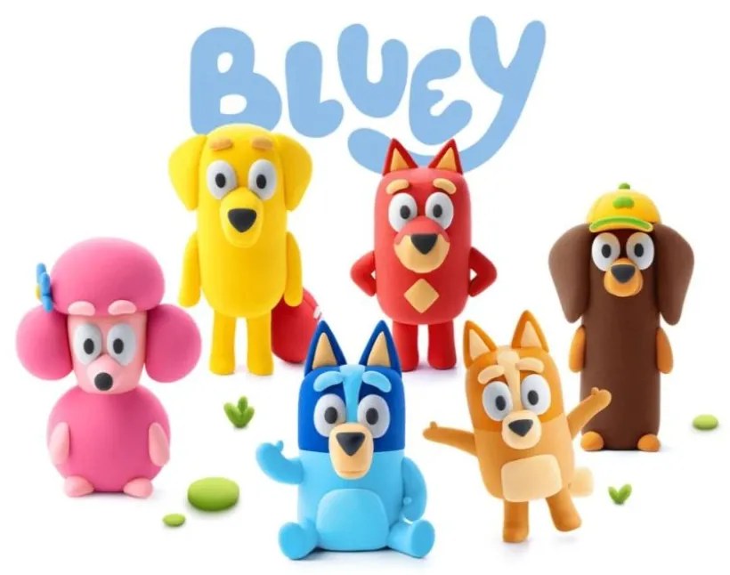Hey Clay Modelína Hey Clay Bluey and Friends