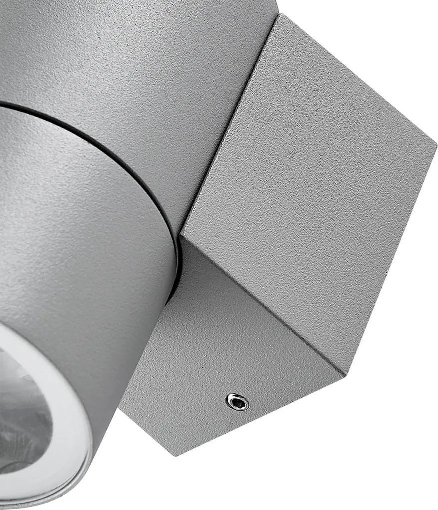 IMPR 731229 Deko-Light venkovní nástěnné přisazené svítidlo Achernar Down, 1x max. 50 W GU10, světlešedá - DEKOLIGHT