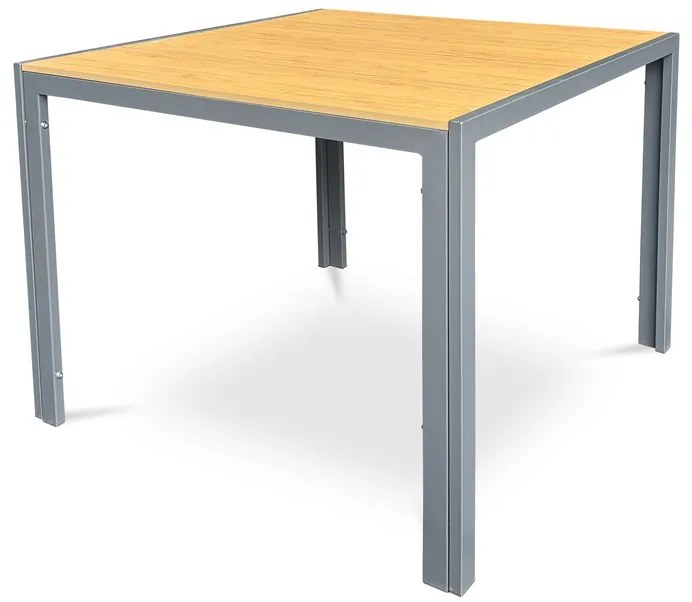 Autronic Zahradní stůl AZT-S1209 OAK 90x90 cm Odstín: Dub