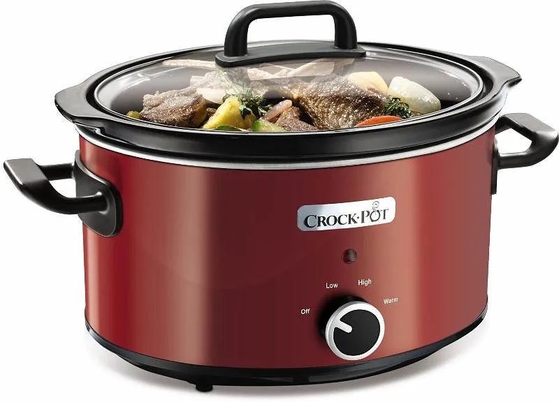 Pomalý hrnec crockpot scv400rd červený