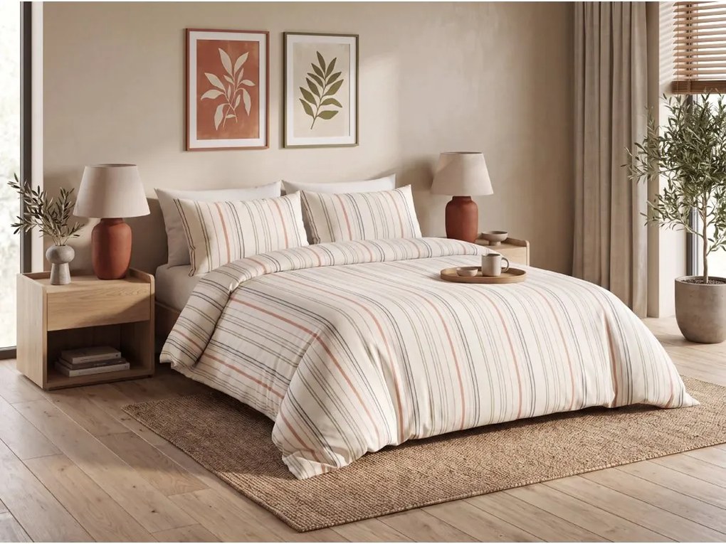 Bavlněné povlečení SOFT LINES vzorované Rozměr povlečení: 70 x 80 cm | 140 x 200 cm