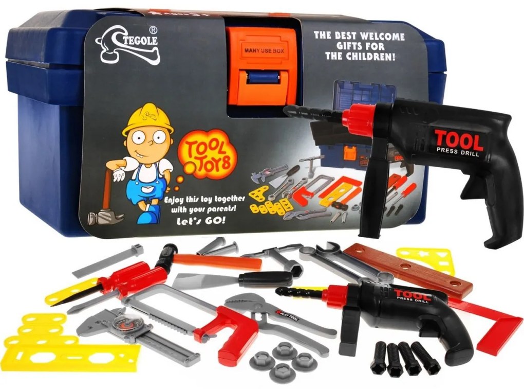 RKToys Dětské nářadí v kufříku