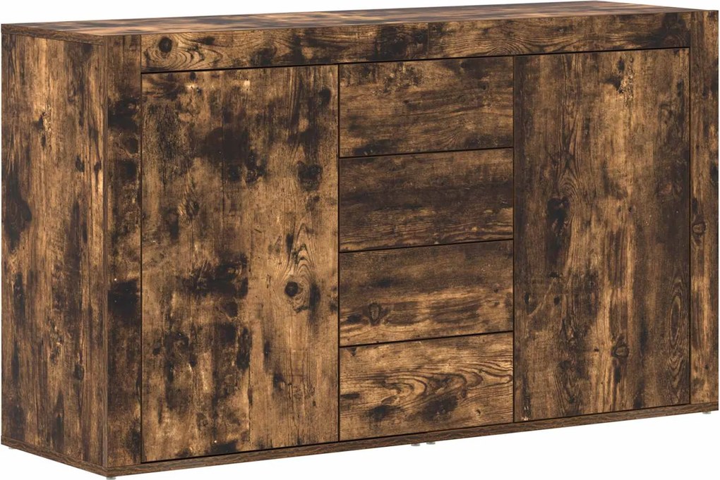 Servírovací skříň Kouřový dub 120 x 36 x 69 cm Kompozitní dřevo 3333860