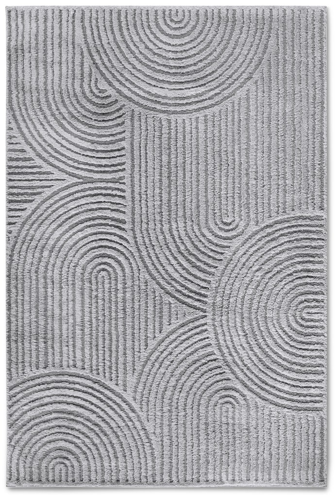 ELLE Decoration, Kusový koberec Gallery 106091 Light Grey z kolekce Elle, 200x280, šedá, ložnice