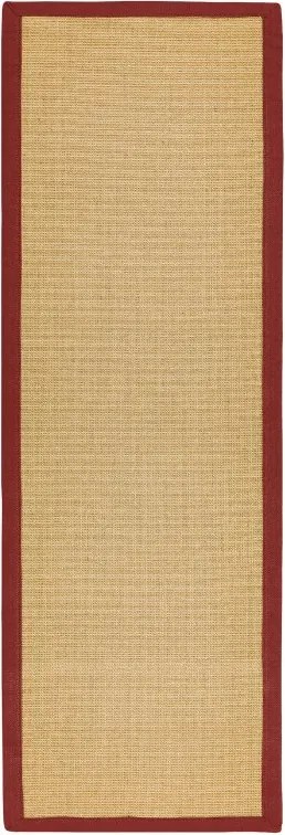 Béžový koberec Flopsy Red Rozměry: 68x240 cm
