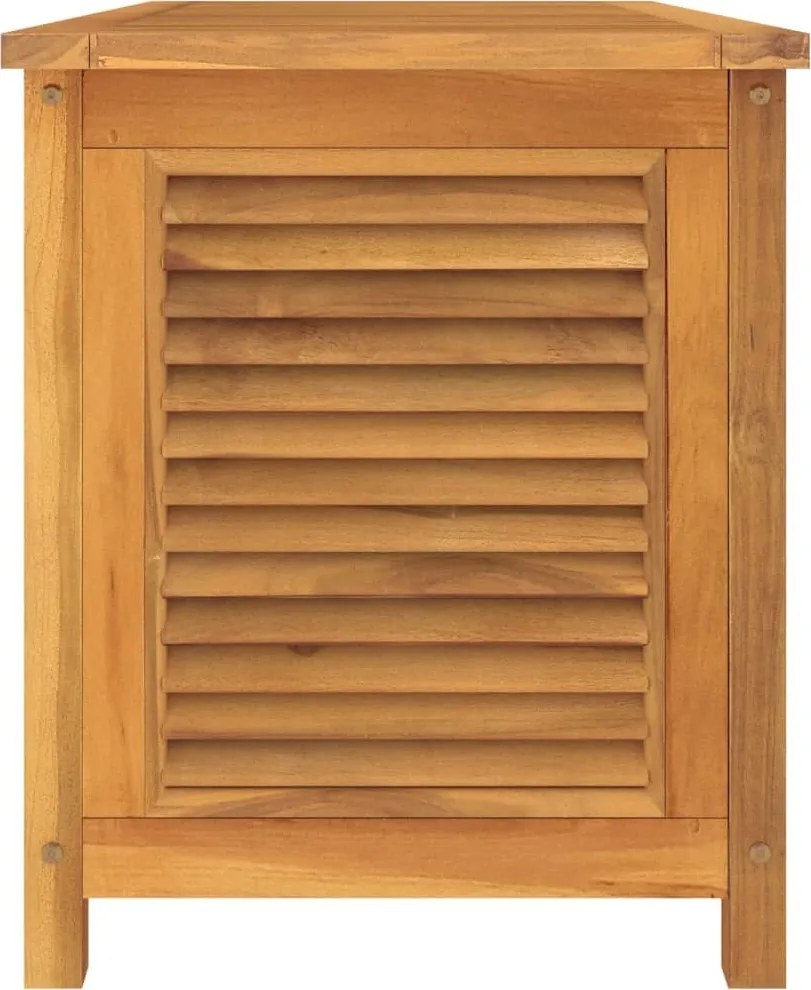 vidaXL Zahradní úložný box s vložkou 114 x 50 x 58 cm masivní teak [363271]