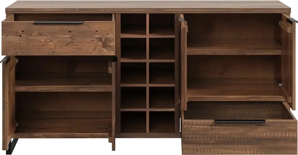 furniture-nabytek.cz - Obývací stěna z borovice Sidora