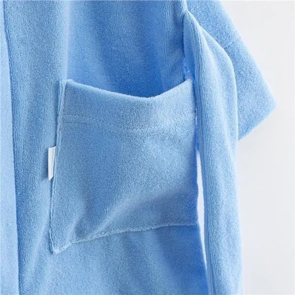 Dětský froté župan New Baby blue velikost 104/110