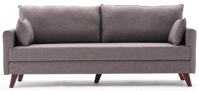Hanah Home Rozkládací pohovka BELLA hnědá 208 cm 825BLC2583