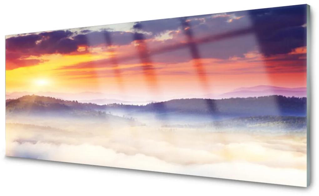 Plexisklo obraz Hora Slunce Krajina