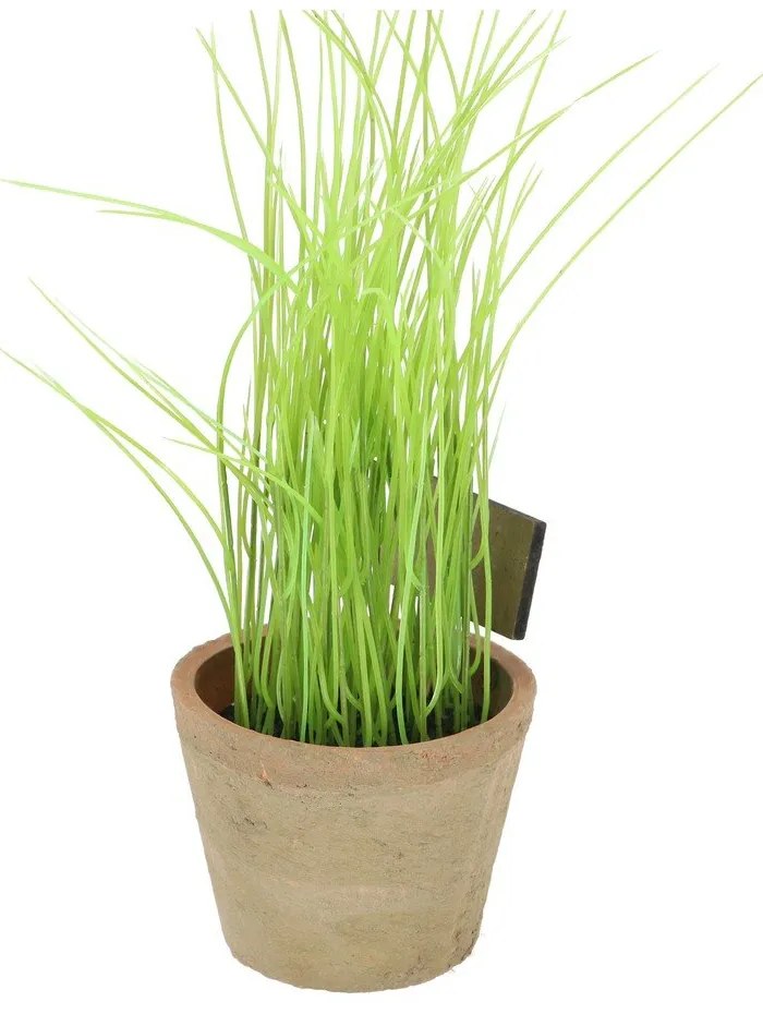 Umělá rostlina (výška 27 cm) Chives – Esschert Design