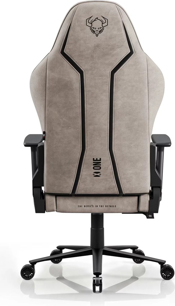 Látková herní židle černo-béžová Normal Size: Diablo X-One 2.0 Camel Black