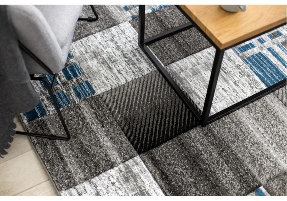 Kusový koberec Siena šedomodrý 140x190cm