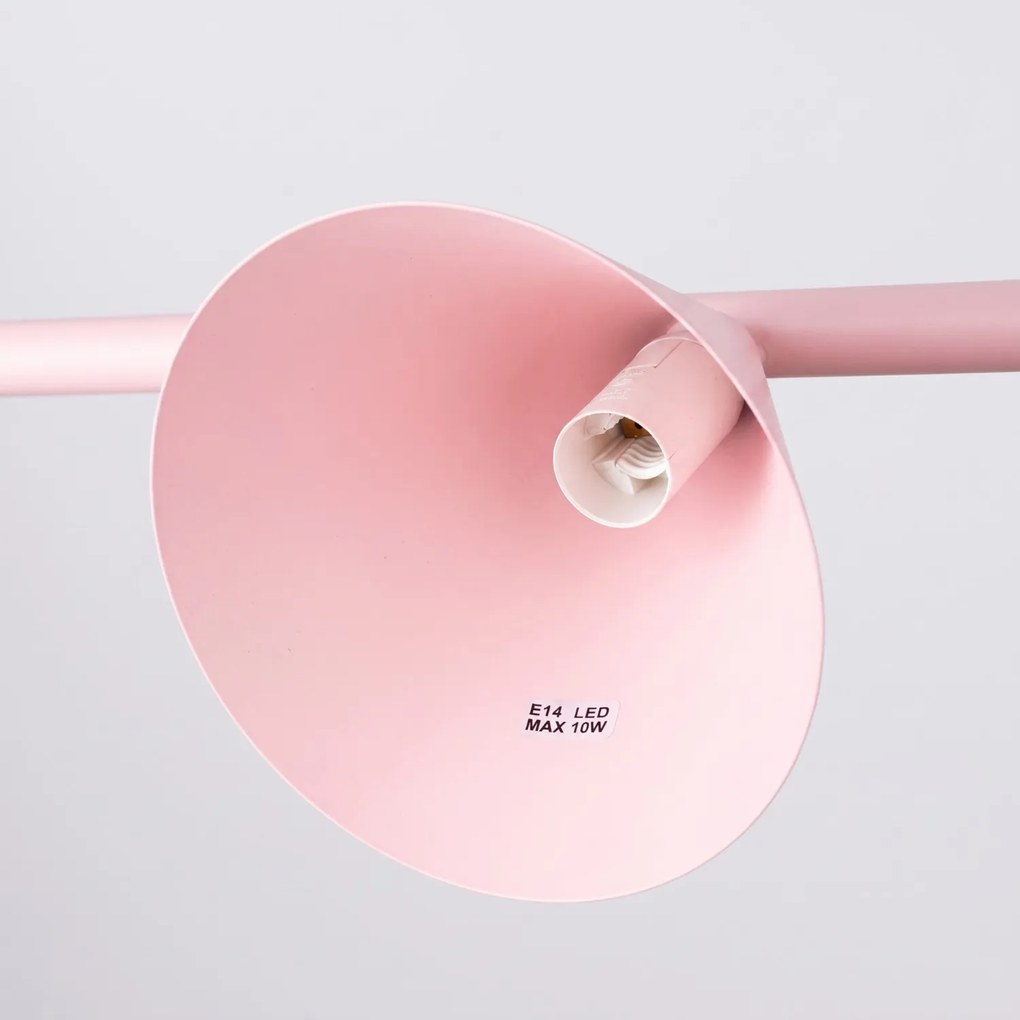 Sollux Lighting Lustr NOX 4L růžový