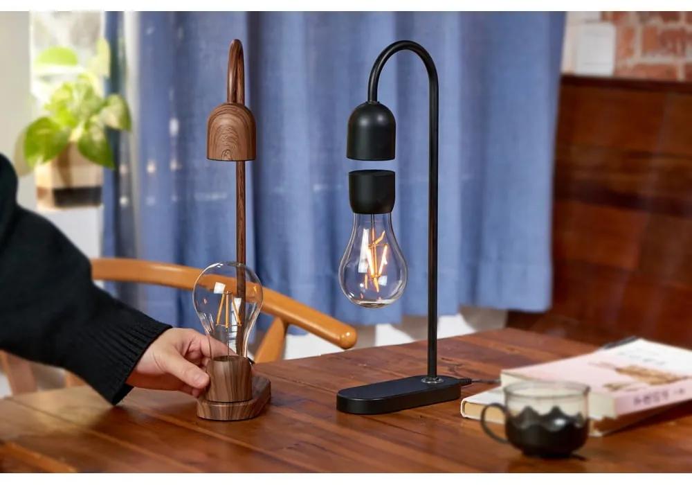 Černá stolní lampa (výška 36,5 cm) Evaro – Gingko
