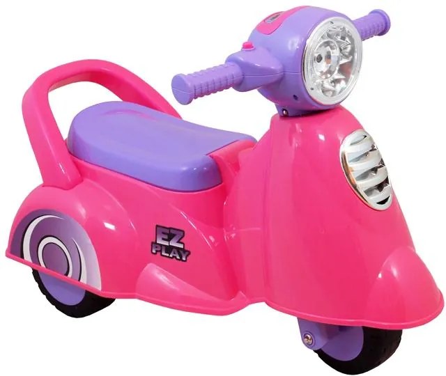 Dětské jezdítko se zvukem Baby Mix  Scooter pink