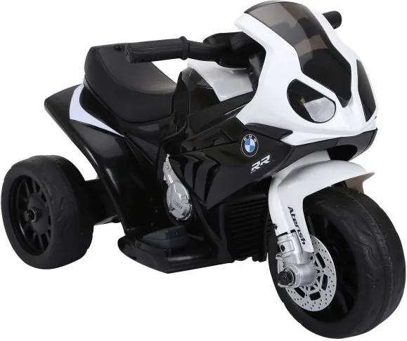 Goleto Luxusní dětská elektrická motorka BMW - 66 x 37 x 44 cm | černá