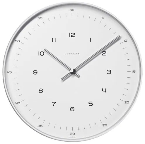 Výprodej Klein & More designové nástěnné hodiny Numbers Max Bill (⌀ 22 cm)