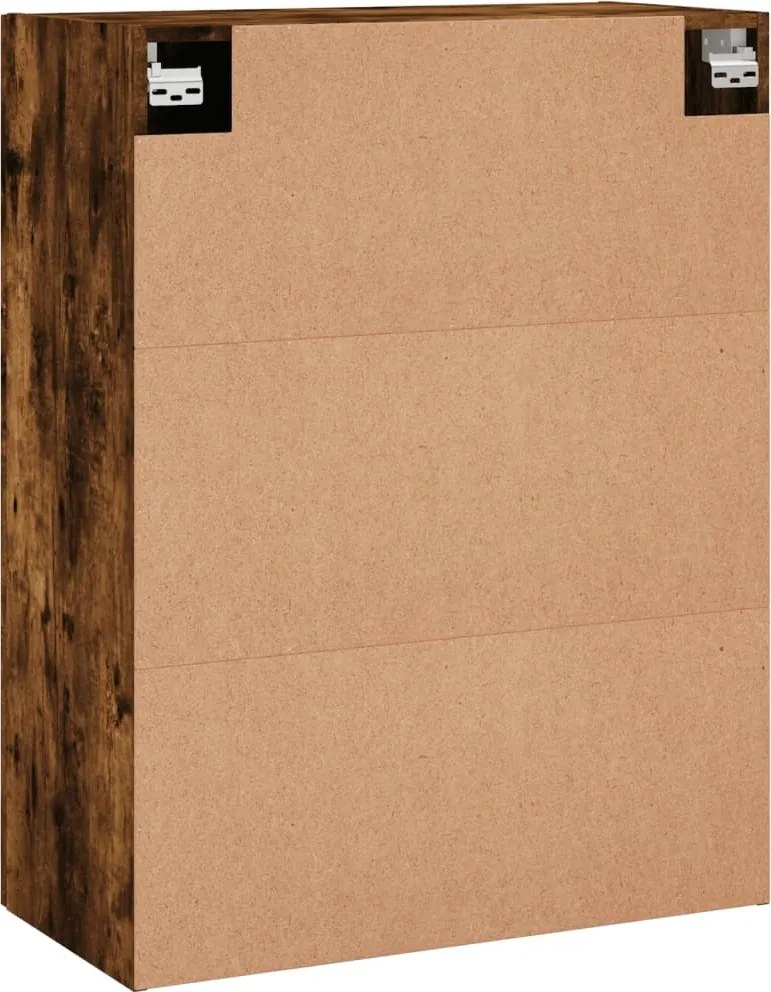 vidaXL Nástěnné skříňky 2 ks 69,5 x 34 x 90 cm [3195608] Barva: bílá s vysokým leskem
