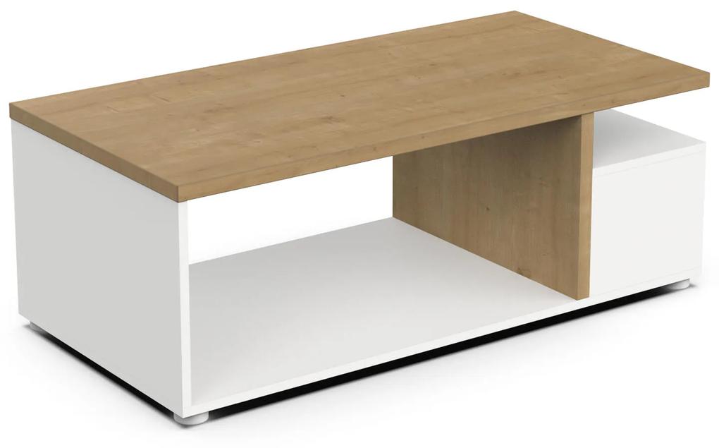 Aldo Konferenční stolek Access oak - white