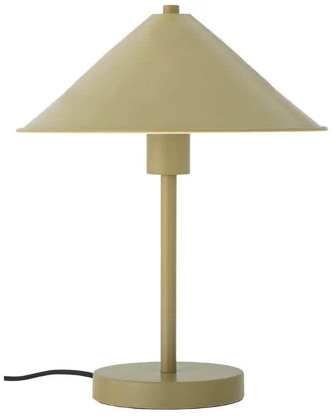 OnaDnes -20% Zelená kovová stolní lampa Bloomingville Bakoni