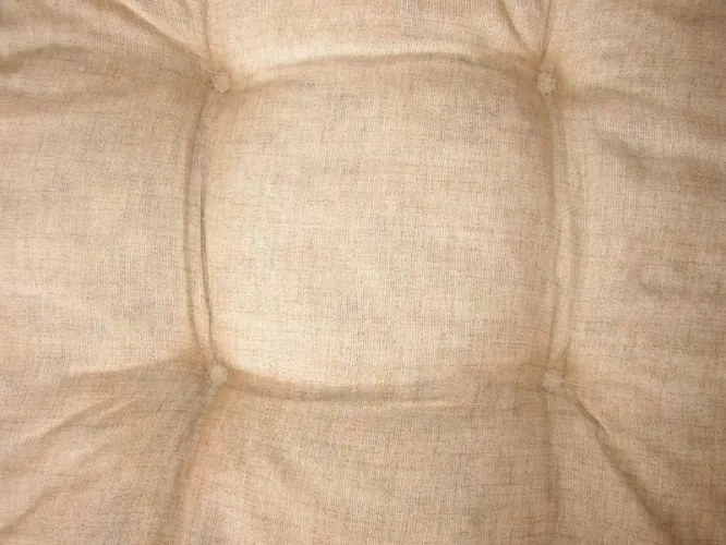 Ratanová sedací souprava s polstry - béžový melír