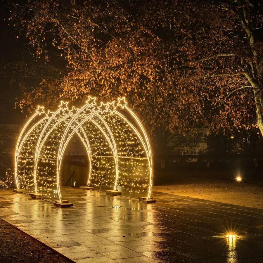 Easy Fix LED hadice venkovní, 1 m, teple bílá, 30 diod, IP44, metráž