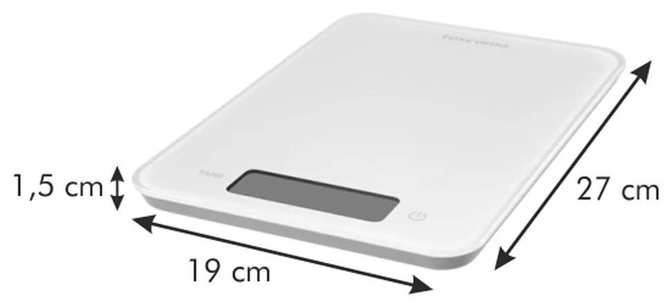 TESCOMA Digitální kuchyňská váha ACCURA 15,0 kg