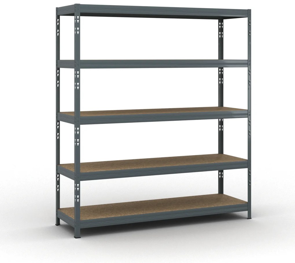 Policový regál 1786x1600x500 mm, nosnost 350kg