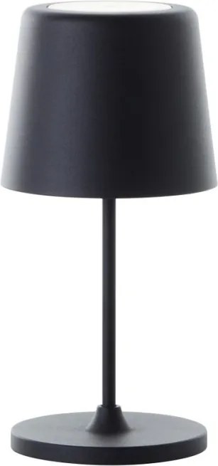 Brilliant G90939/76 Venkovní AKU stolní lampa KAAMI černá USB-C