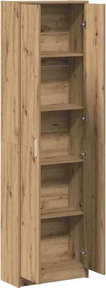 Šatní skříň Artisanový dub 55 x 25 x 189 cm Kompozitní dřevo 3334016