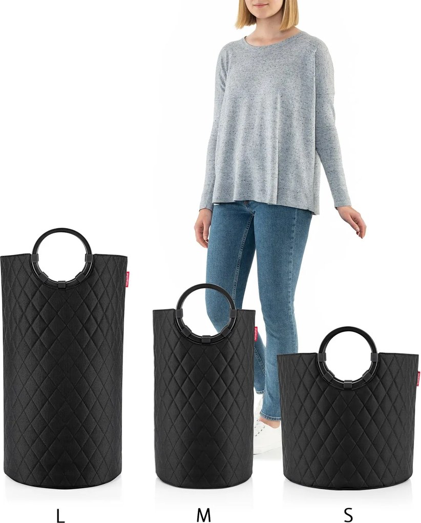 Taška/koš na prádlo Reisenthel Loophome L Frame Rhombus black