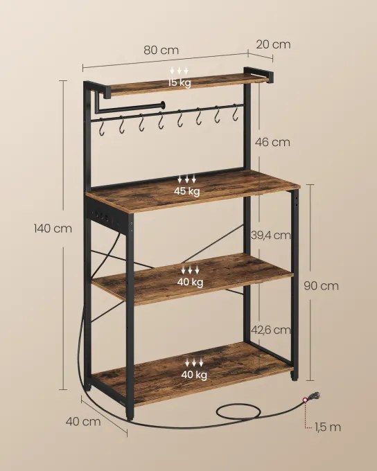 Kuchyňská police KKS029KD02