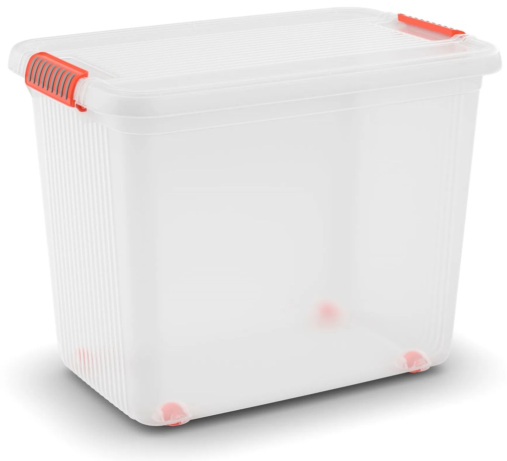 KIS K Latch 85660000719 Box 69 L, průhledný / oranžový