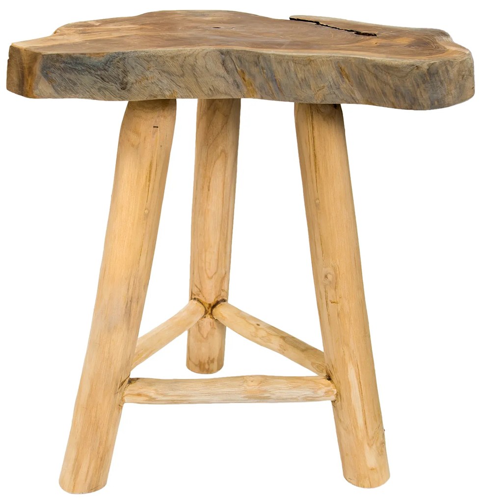 Noble Home Konferenční stolek Torell,  45 cm, teak