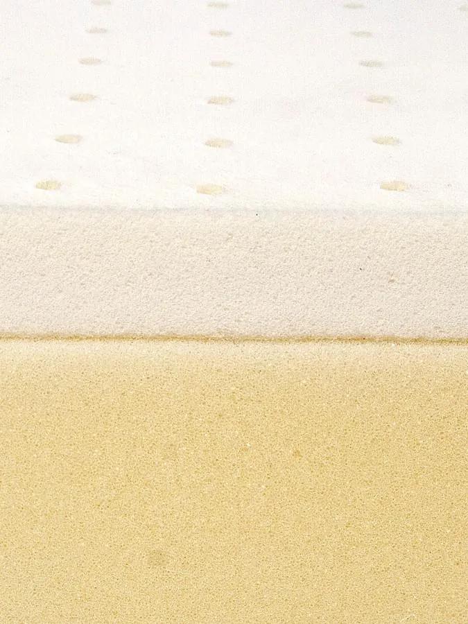SENSILLO dětská matrace latex-molitan 120x60 cm bílá