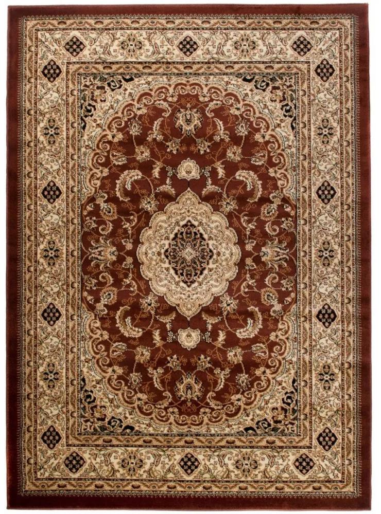 Kusový koberec klasický vzor 8 hnědý, Velikosti 250x300cm