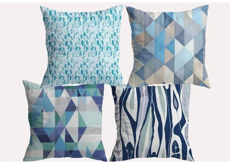 Povlečení na polštáře 40x40 cm Bexly set 4 ks EMI