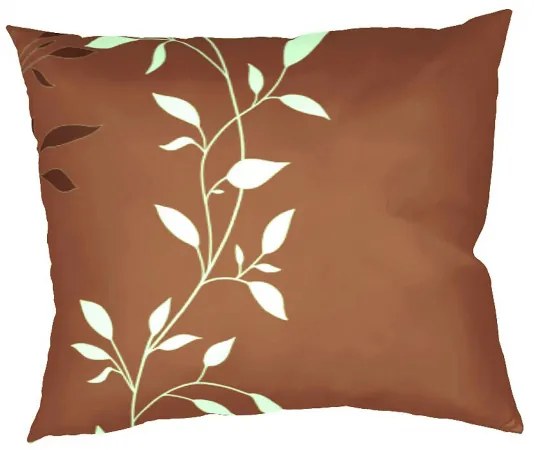 Dadka Povlečení krep Mandevila hnědá  240x220, 2x70x90 cm