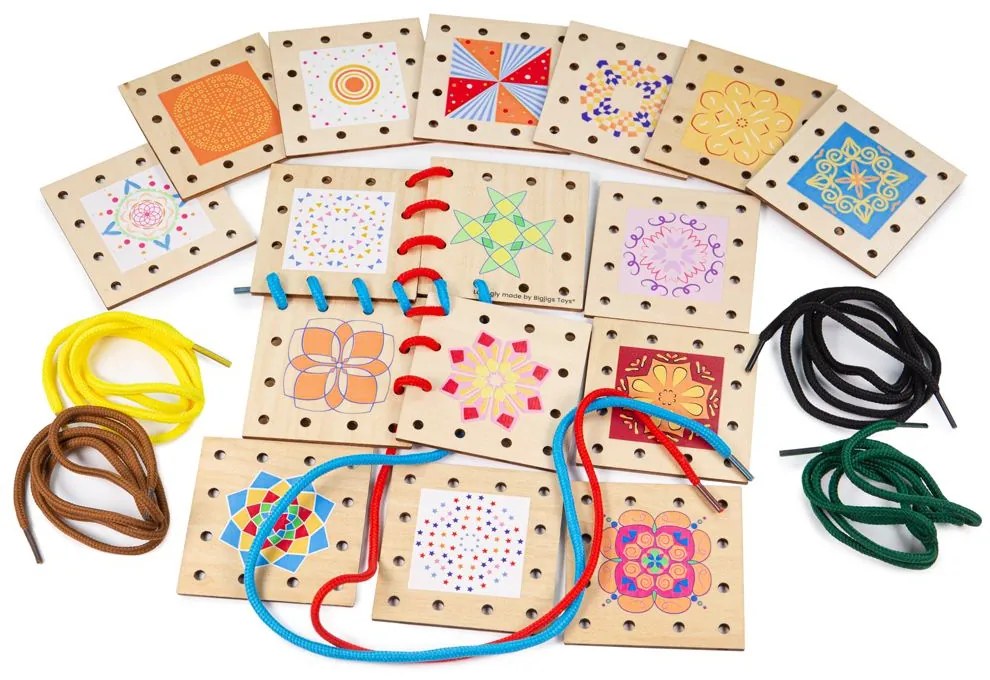 Bigjigs Toys Provlékací obrázky