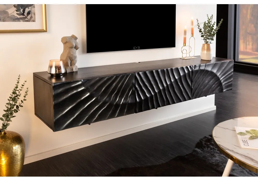 Massive home | Tv stolek Scorpion 160 cm mango black