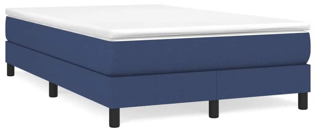 Box spring postel s matrací černá 120x190 cm textil 3269663